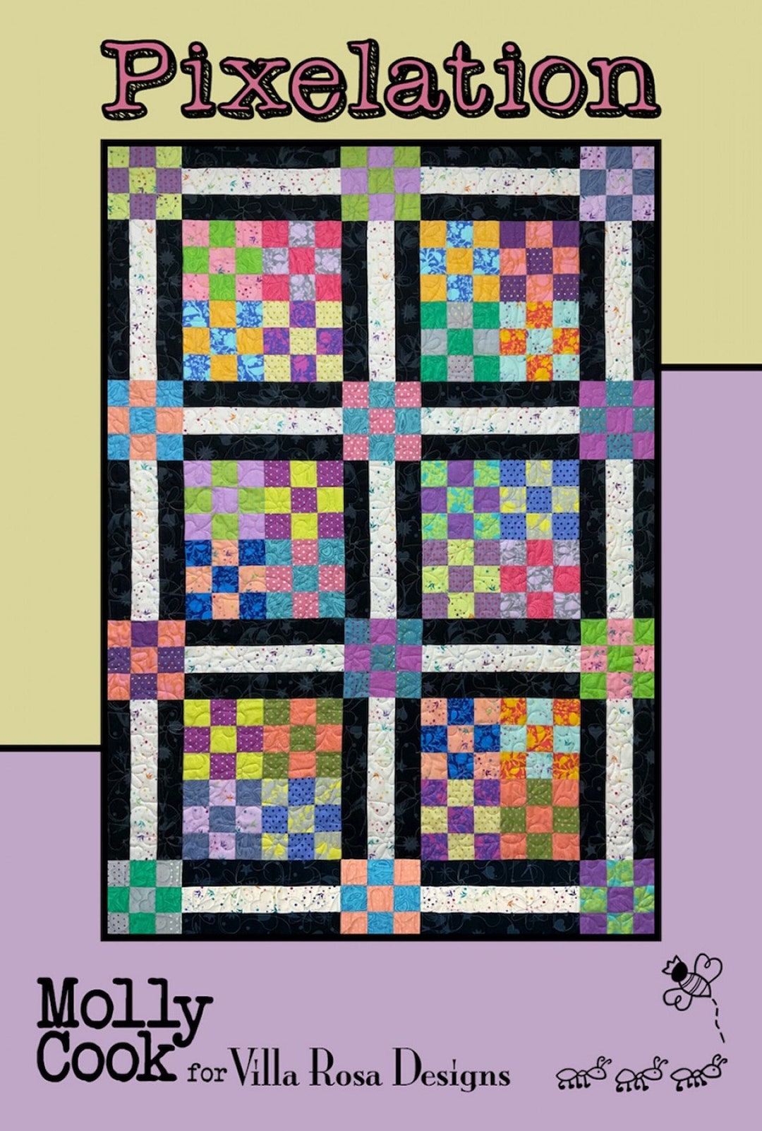 Pixelation Quilt Pattern - Etsy