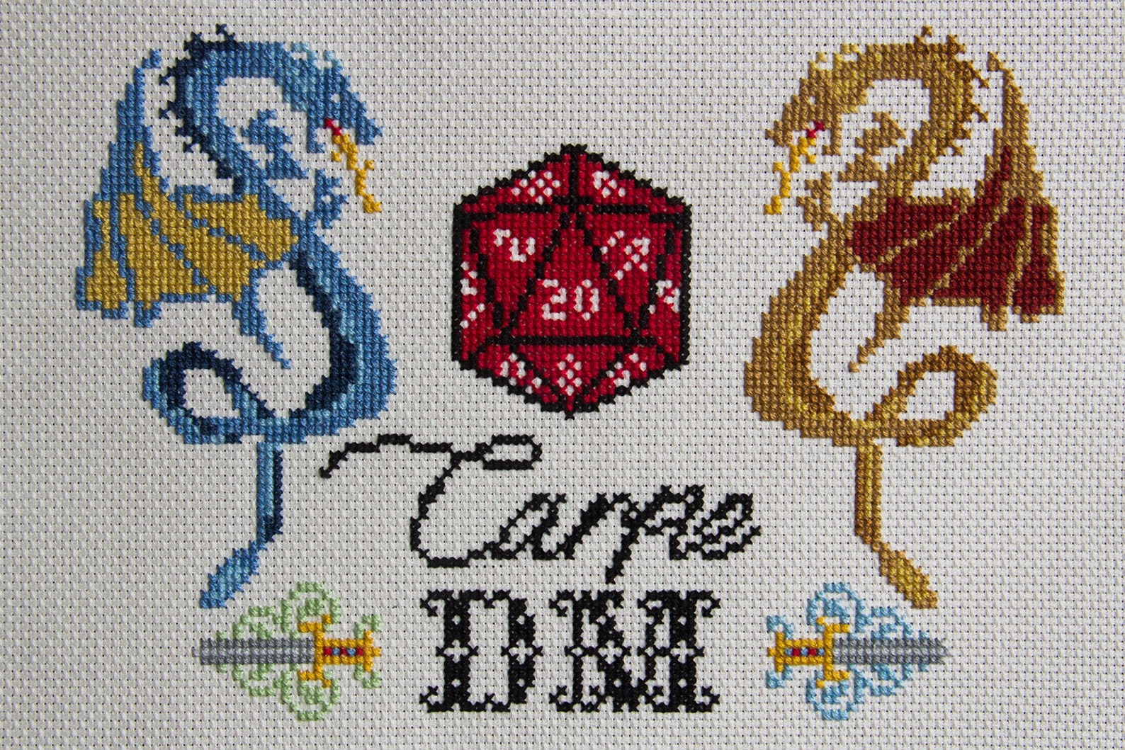 Carpe DM Cross Stitch - Cross-stitch Pattern PDF Download - Etsy