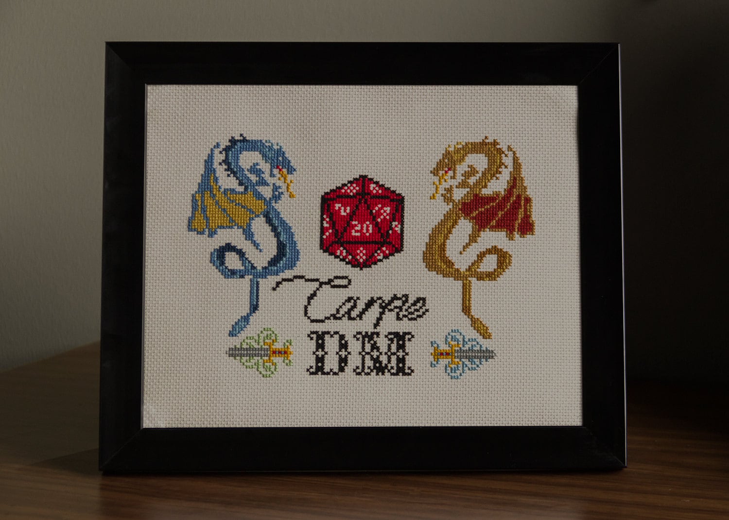 Carpe DM Cross Stitch - Cross-stitch Pattern PDF Download - Etsy