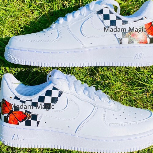Hand Painted Custom Air Force 1 Low Lemon AF1 Customized Made - Etsy