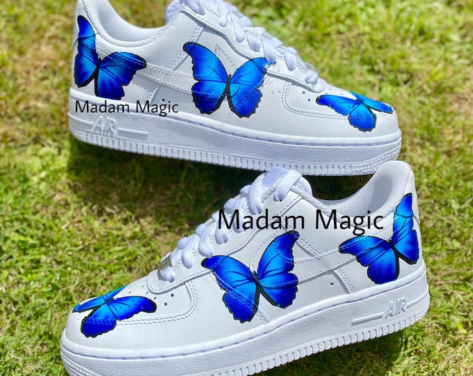 Custom Nike Air Force 1s the Powerpuff Girls Women's White Custom Cute ...