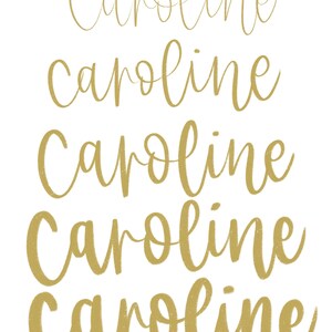 Caroline Procreate Lettering Brush for Modern Calligraphy | INSTANT ...
