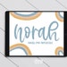 Norah Procreate Lettering Brush for Modern Calligraphy | INSTANT ...