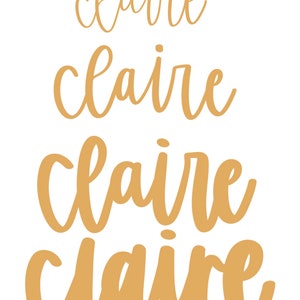 Claire Procreate Lettering Brush for Modern Calligraphy | INSTANT ...