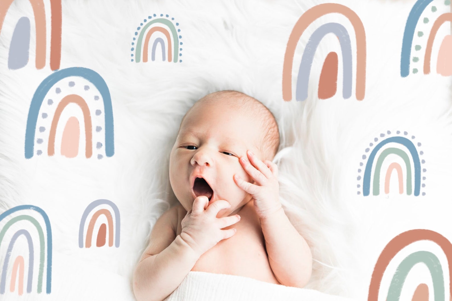 Rainbow Stamp Brush Set for Procreate - Etsy