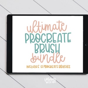 Ultimate Procreate Brush Bundle for Lettering and Digital Art INSTANT DOWNLOAD - Etsy