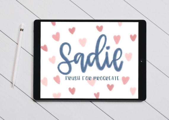 Sadie Procreate Brush Pen Procreate Brush Calligraphy - Etsy