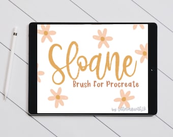 Procreate Lettering Brushes for Modern Calligraphy INSTANT | Etsy