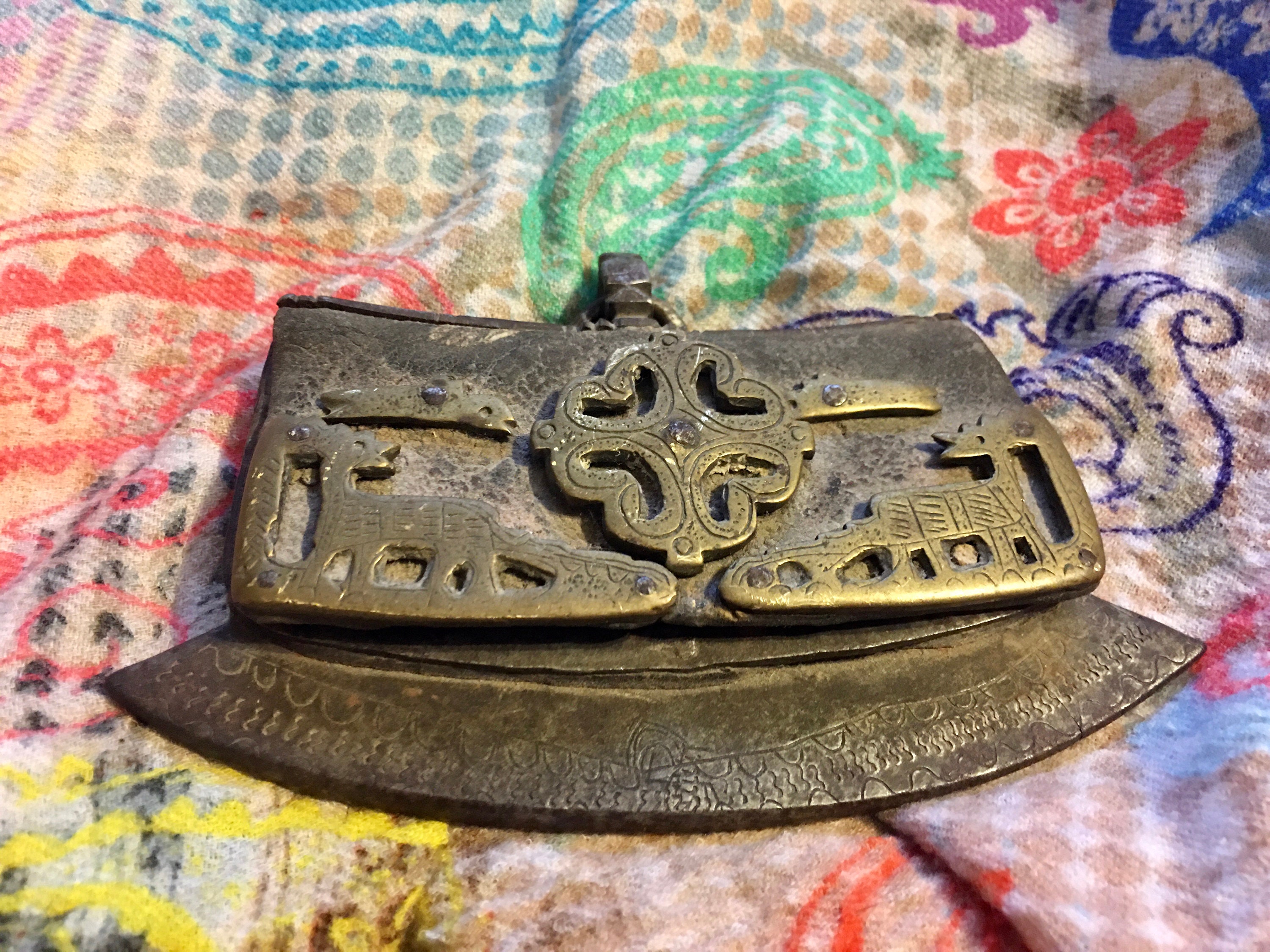 Antique Tibetan MECHA chuckmuckflint Pouch Purse - Etsy