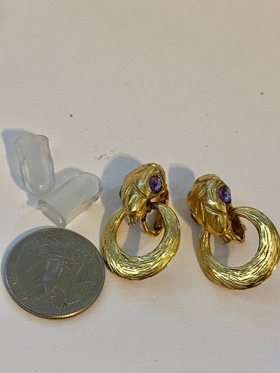 Vintage Bill Smith Richelieu Snake Door Knocker Rhin… - Gem