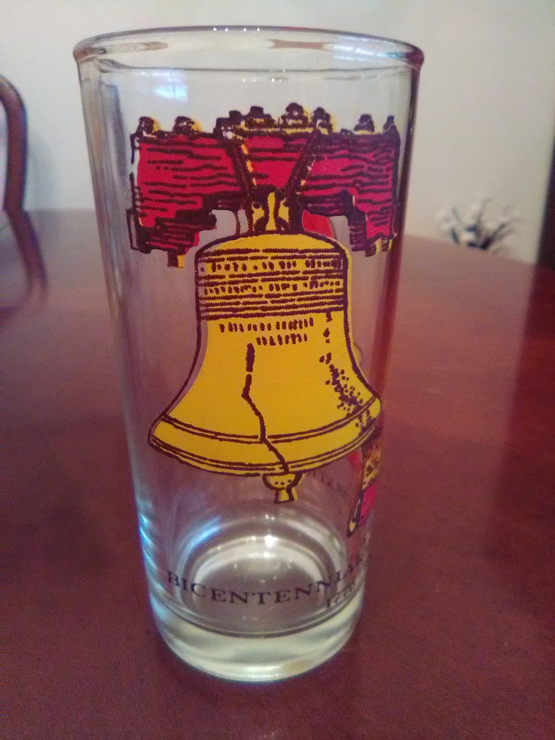 Bicenntenial Liberty Bell Collectible Drinking Glass 1776-1976 - Etsy