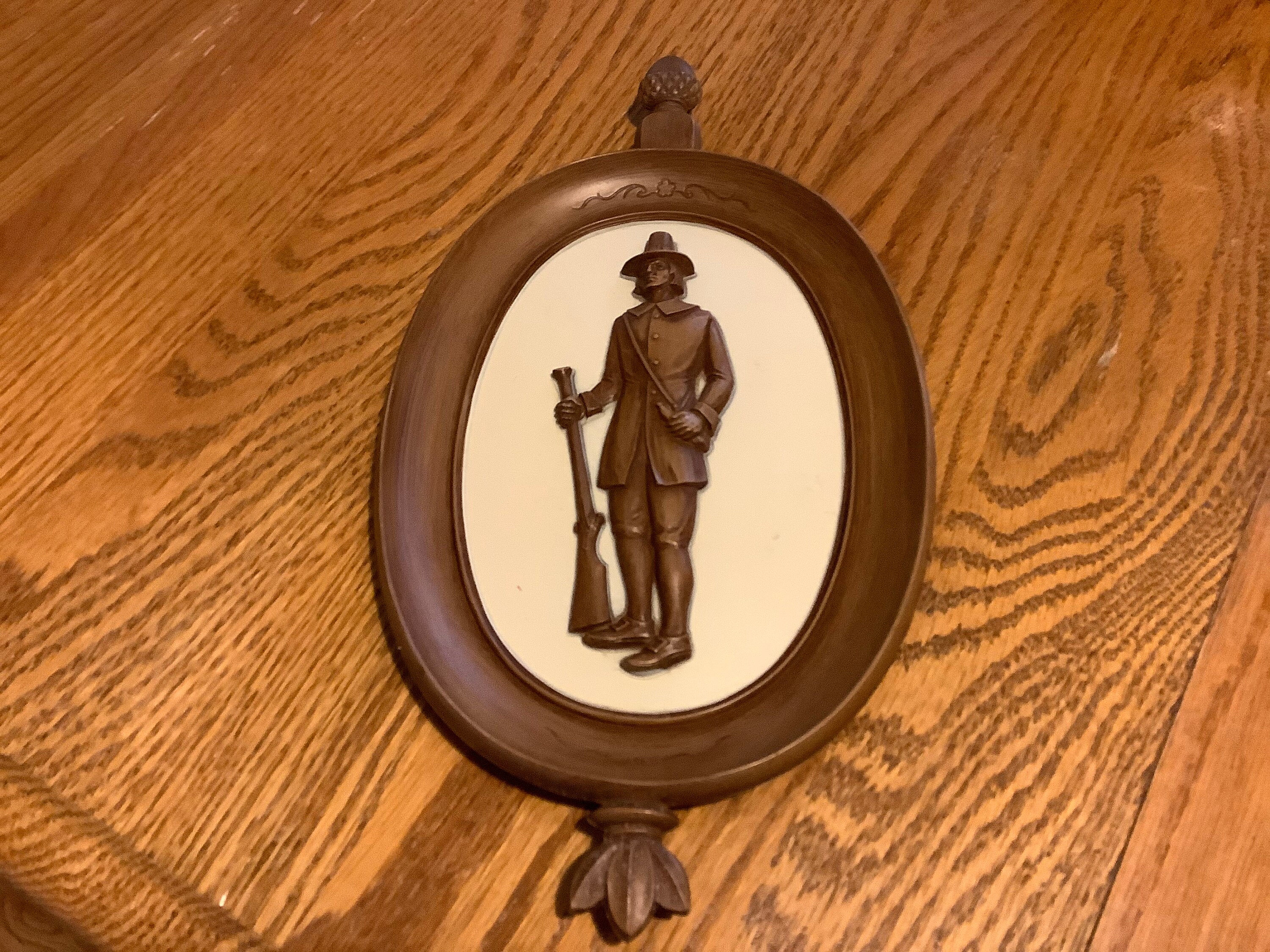 Syroco Inc Vintage 1960s Puritan Man Wall Plaque Copyright MCMLX Made ...