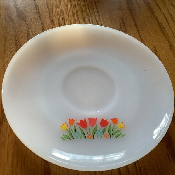 Fire King Tulip - Etsy