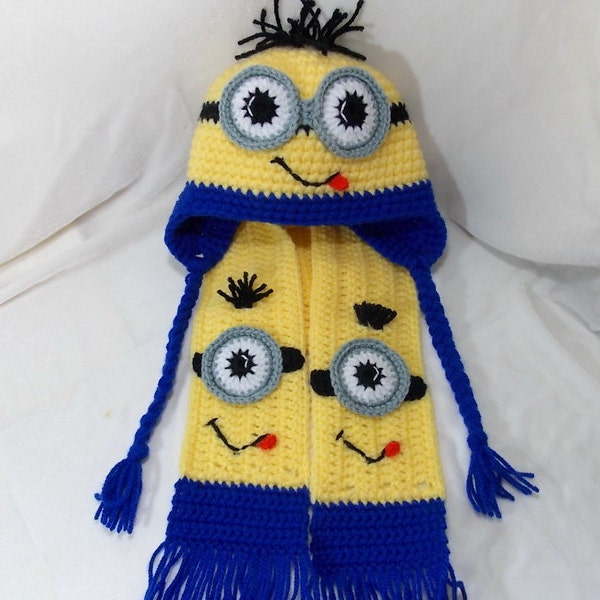 Minion Scarf - Etsy