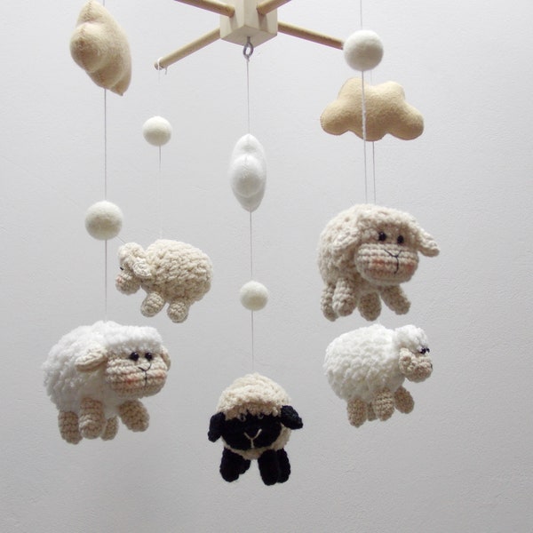 Sheep Mobile - Etsy