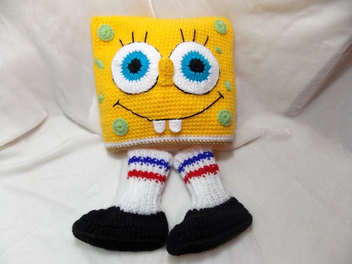 Spongebob Costumephoto Props Costumebabys'cloting - Etsy UK