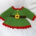 Elf baby set, abito all'uncinetto Elfo, Elfo per Natale, stivaletti all ...