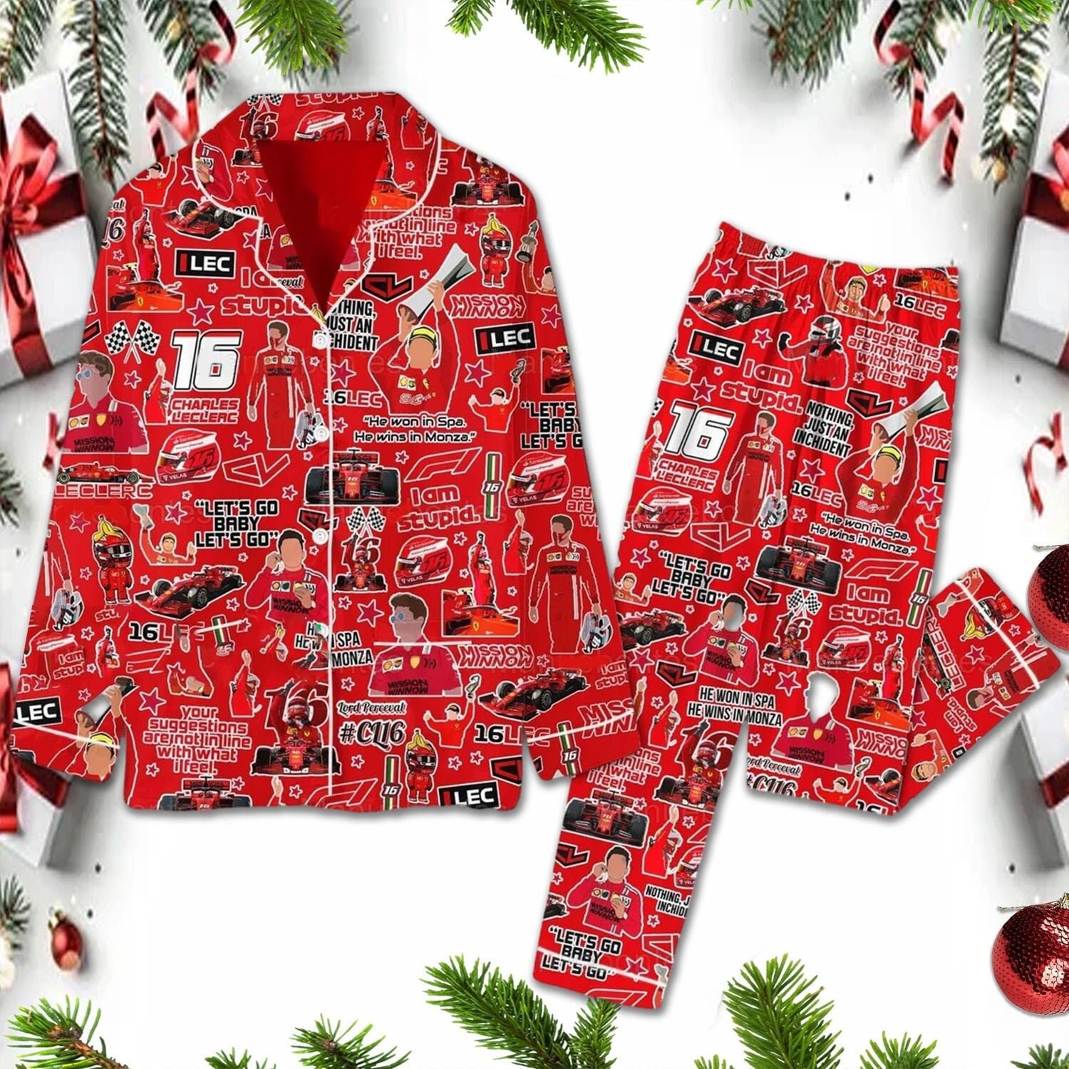 Christmas Charles Lec.lerc Pajama Sets sold by Katie | SKU 93590307 ...