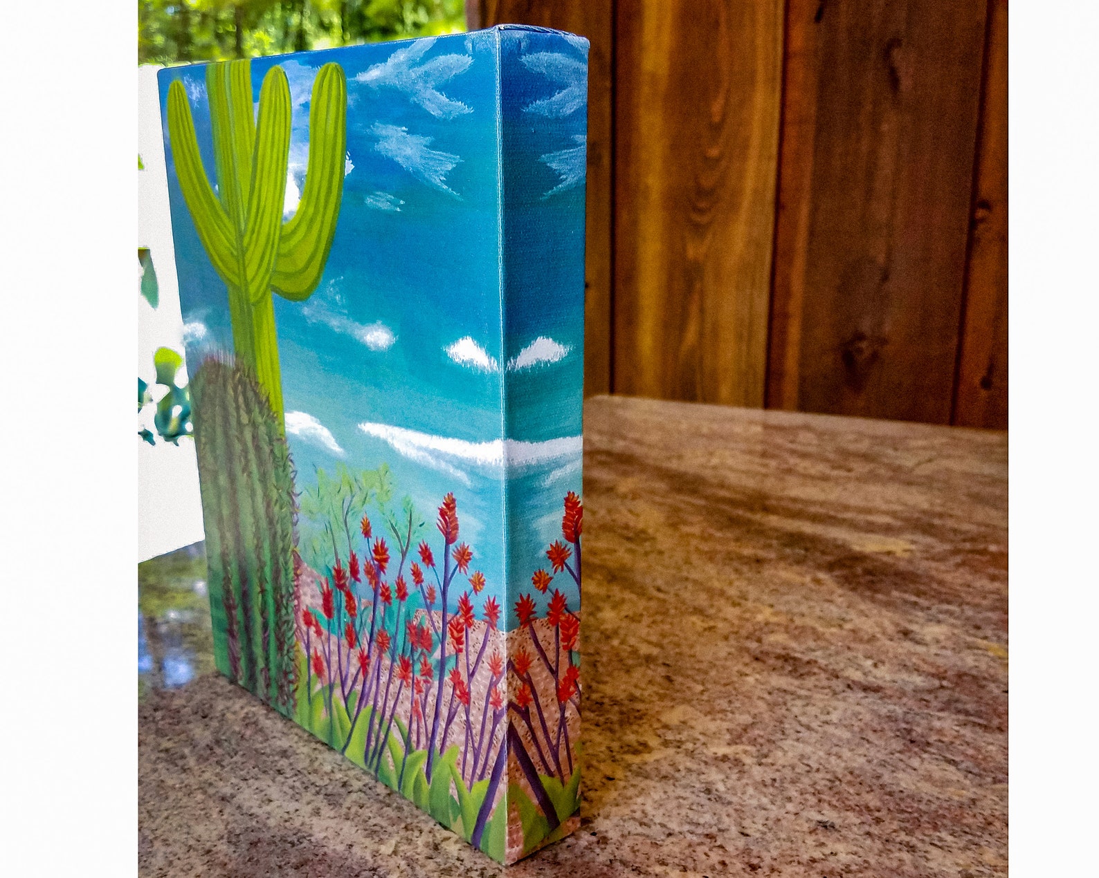 Southwest Cactus Art Print Western Cacti Wall Art Saguaro - Etsy