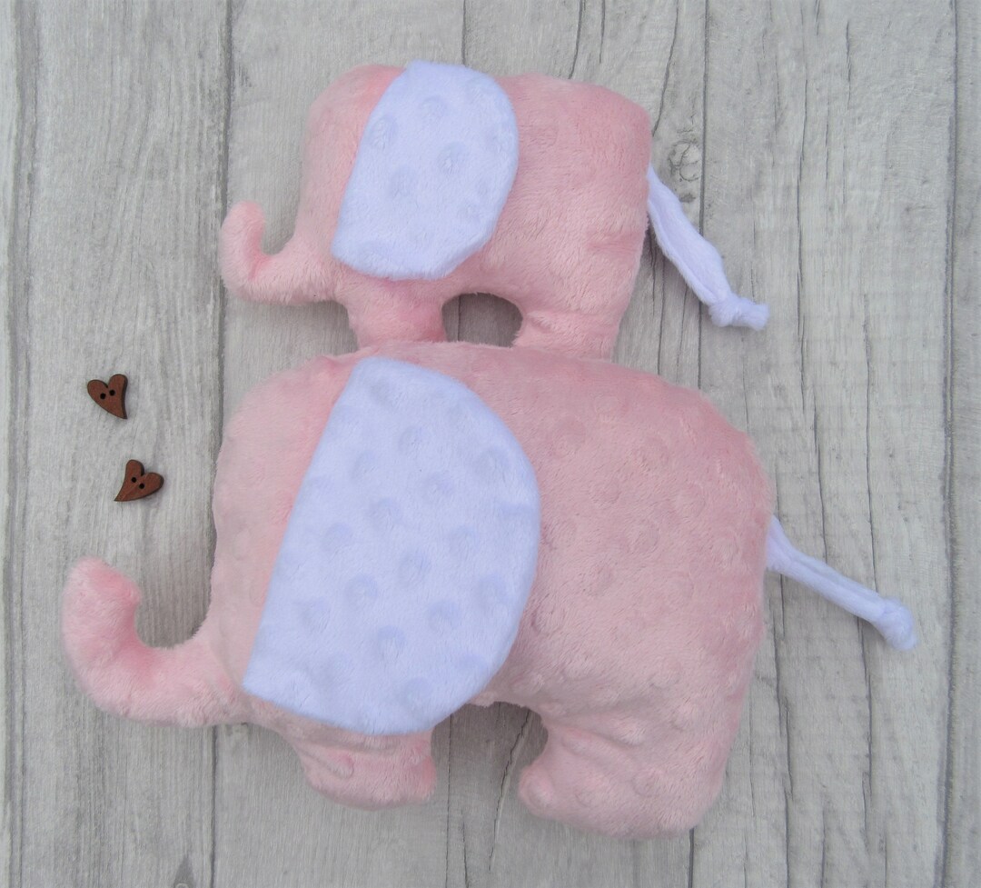 Stuffed Elephant Toy, Plush Elephant, Baby Girl Gift, Newborn Toy ...