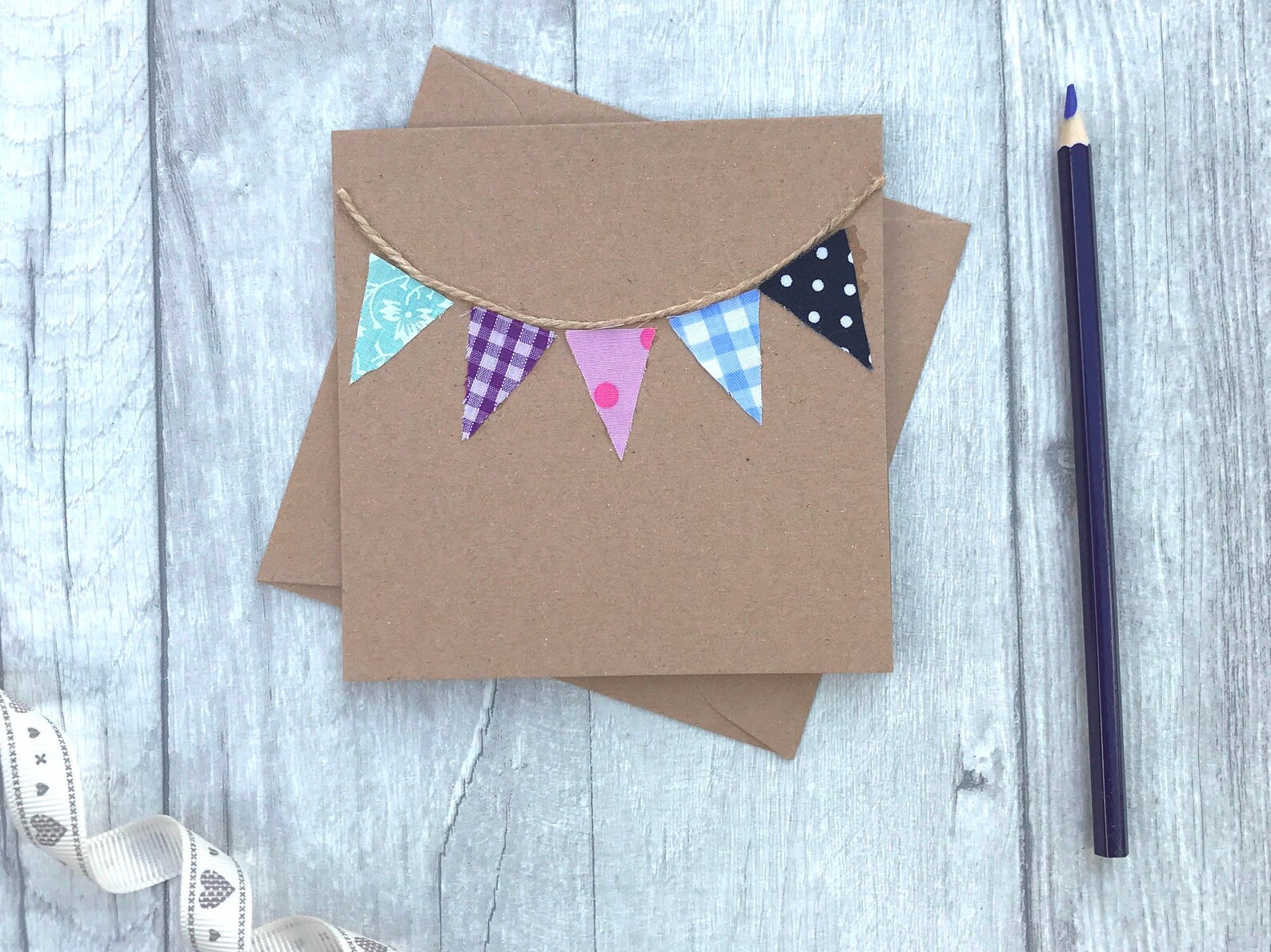 Multipack Any Occasion Cards Bunting Cards Celebration - Etsy