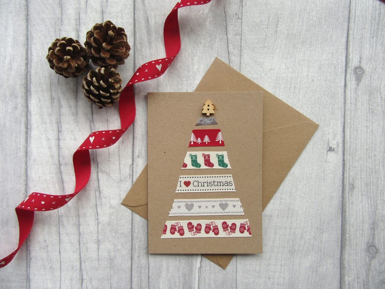 Fun Christmas Cards, Holiday Card, Xmas Card, Festive Card, Cute Childs ...