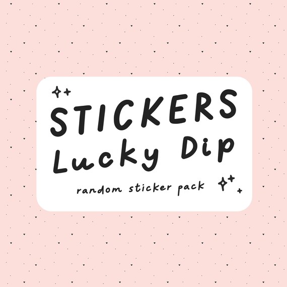 Sticker Grab Bag Random Sticker Pack Embellishments Papercraft etna.com.pe