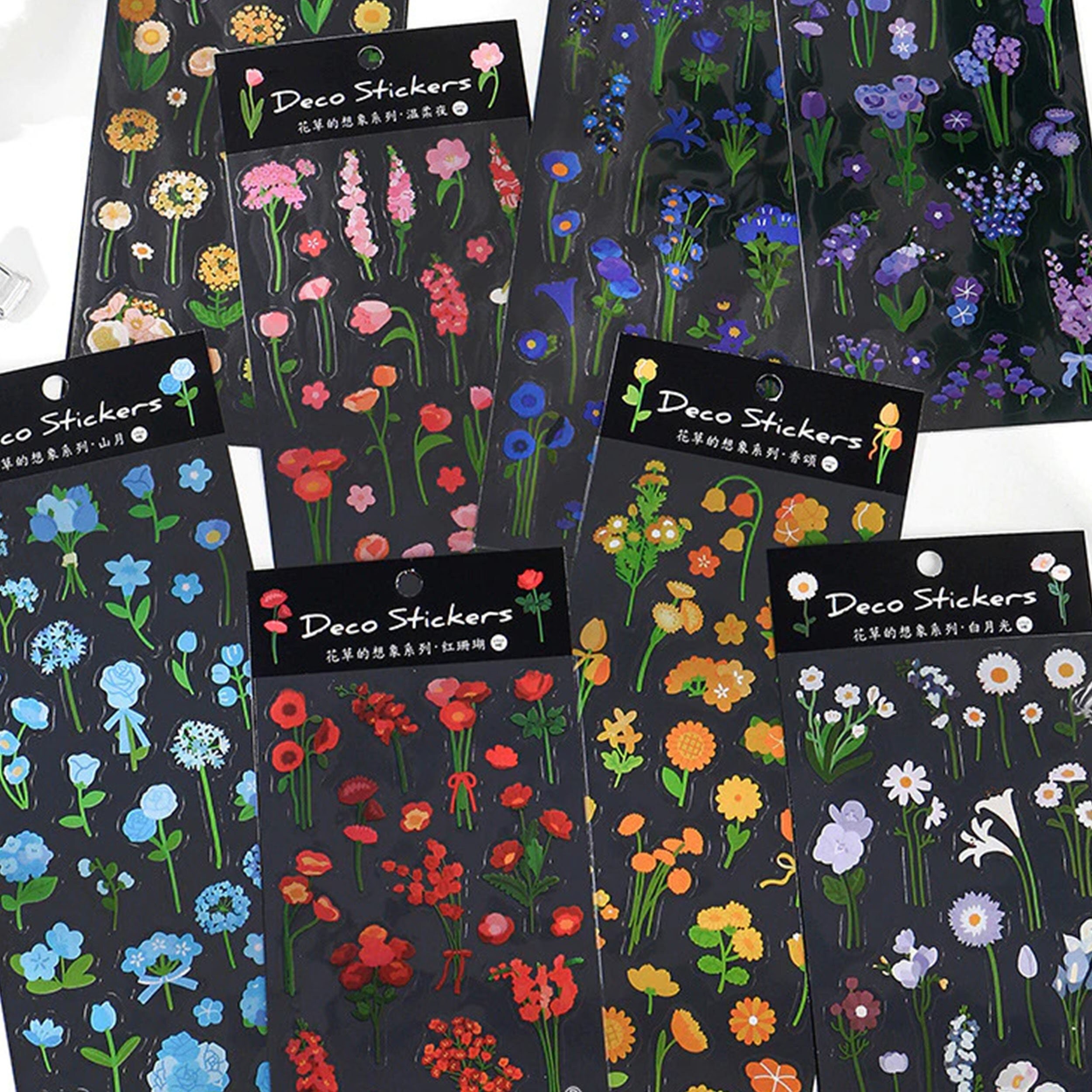 Papercraft Deco Sheet Floral Stickers Summer Florals Planners ...