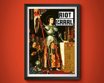 Riot Grrrl Art Print | Etsy