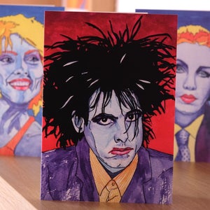 Robert Smith Greetings Card Taken From My Original Painting. 6x4 ...