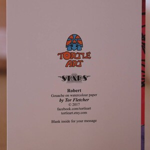 Robert Smith Greetings Card Taken From My Original Painting. 6x4 ...