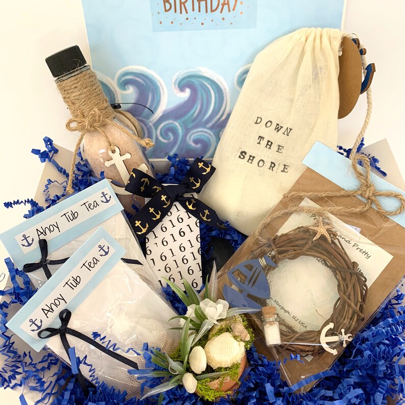 Beach Gifts, at Home Spa Box, Gift for Beach Lover - Etsy