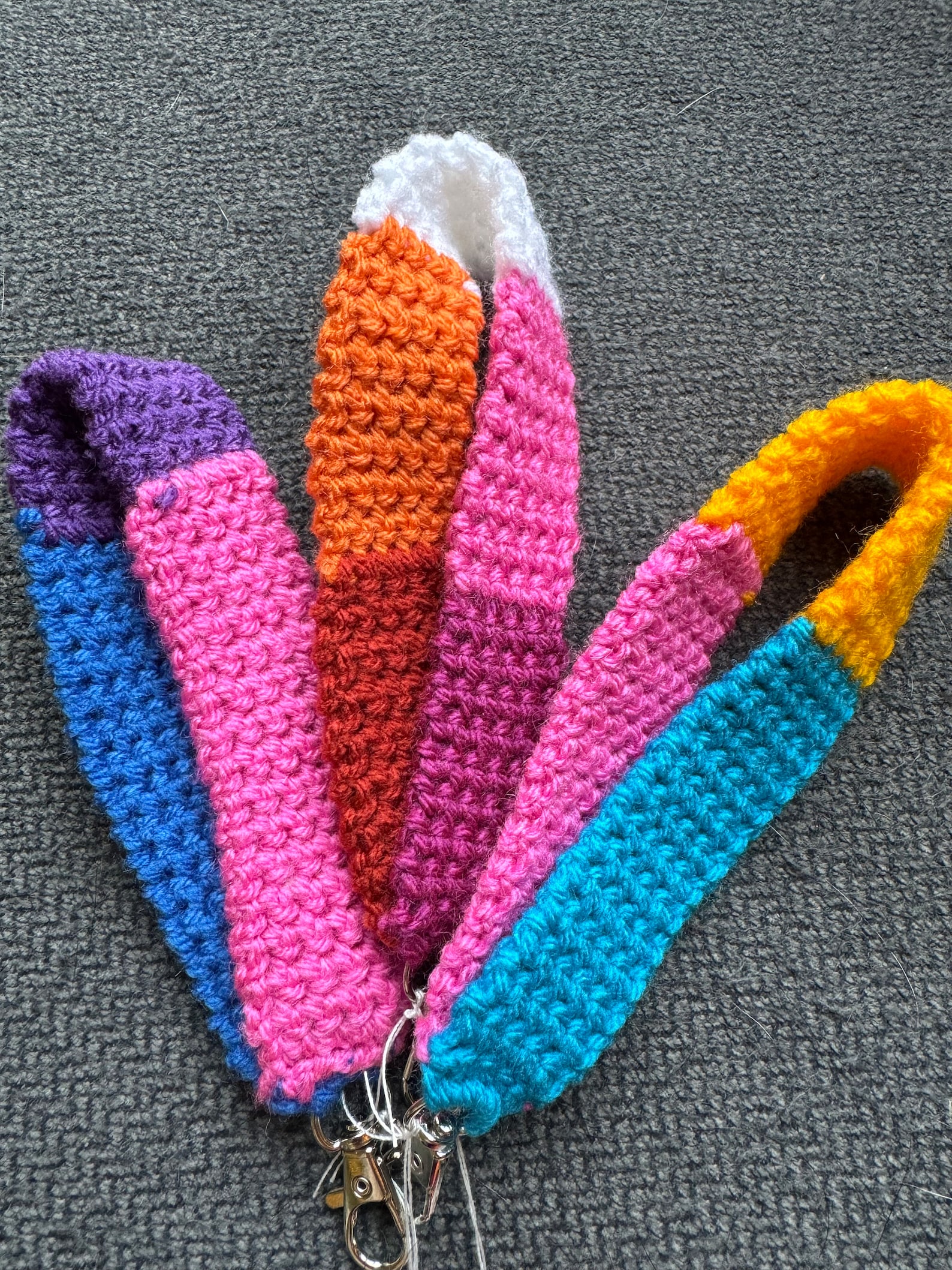 PRIDE EDITION - Crochet Wristlets (key Holder, Bag Charm) - Etsy