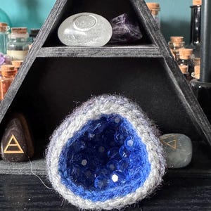 Crunchy Geodes - Handmade Crochet Geodes With Beads (decor, Fidget ...