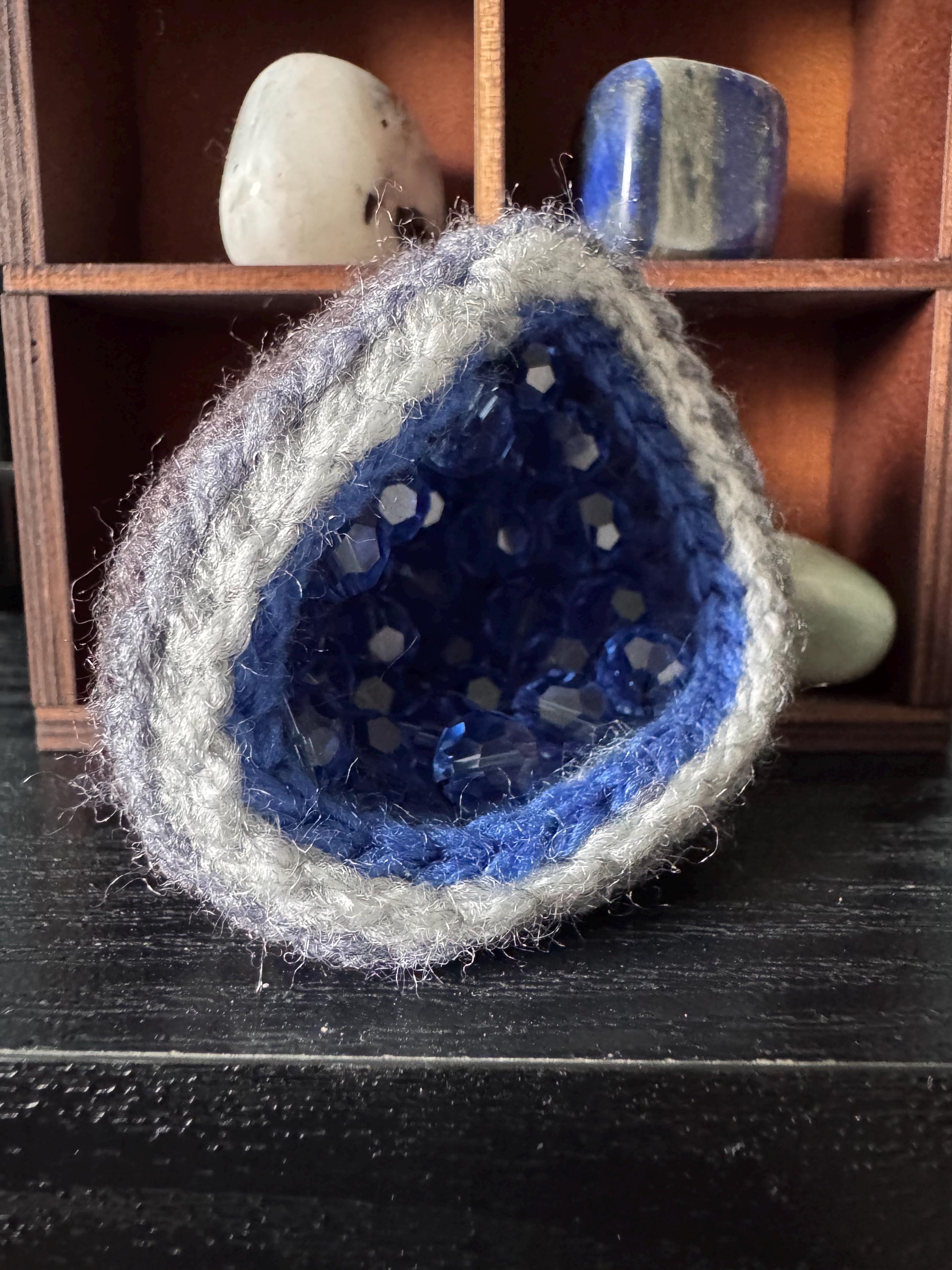 Crunchy Geodes - Handmade Crochet Geodes With Beads (decor, Fidget ...
