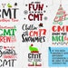 Christmas CMT Svg Bundle, Certified Medical Technician, CMT Christmas ...