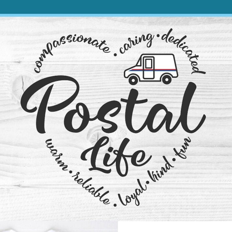 Postal Worker Svg - Etsy