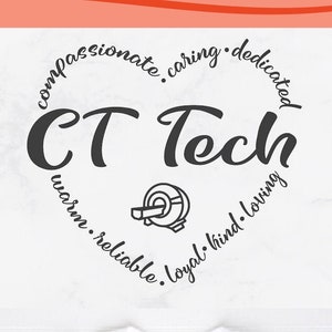 CT Tech Svg, CT Technologist Svg, Computed Tomography Svg, Technician ...