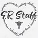 ER Staff Svg, Emergency Department Staff, Emergency Room Staff Svg, Emt ...