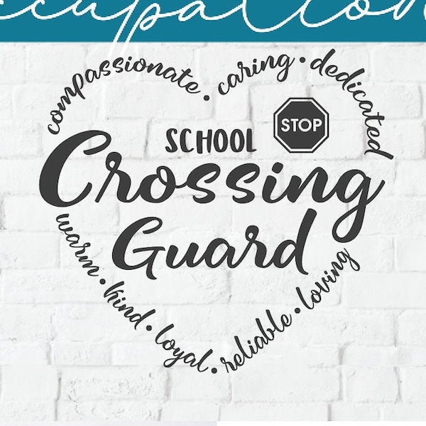 Crossing Guard Stickers - Etsy