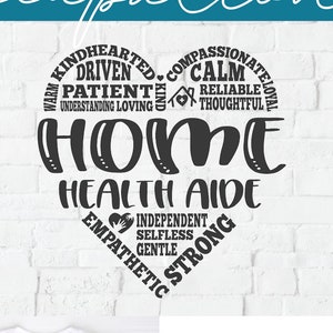 Home Health Aide Svg, Home Health Aid Svg, HHA Svg, Home Healthcare Svg ...