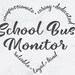 School Bus Monitor Svg, School Bus Attendant, Schoolbus Monitor Svg ...