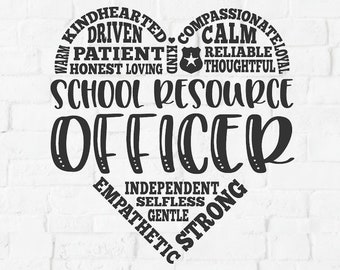 School Security Svg - Etsy