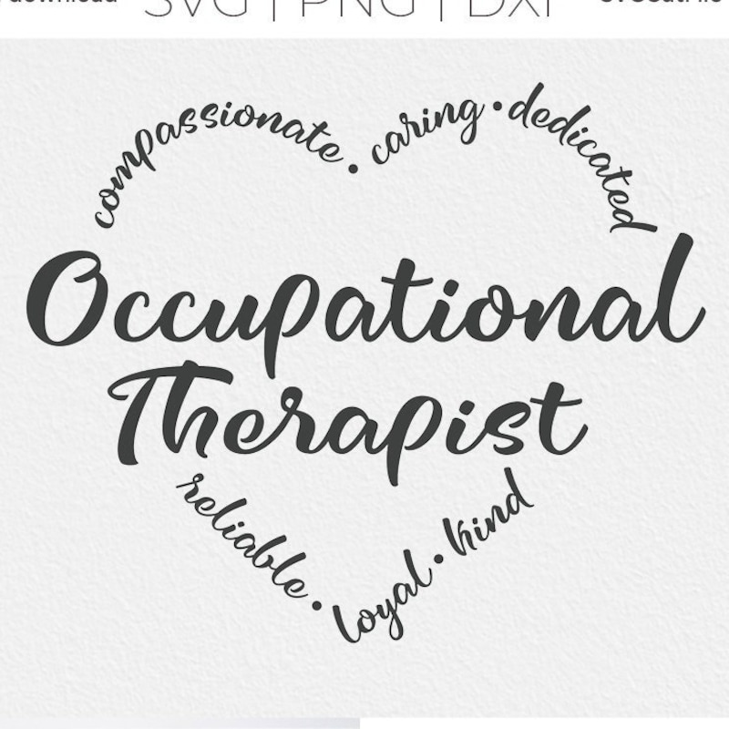 Occupational Therapy Svg - Etsy