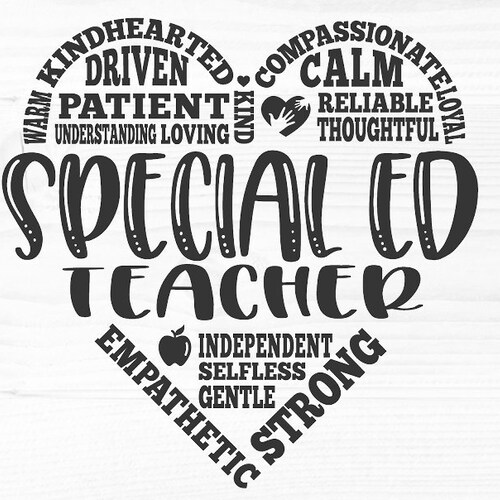 Teacher SVG SPED Tribe Svg Special Education Svg School - Etsy