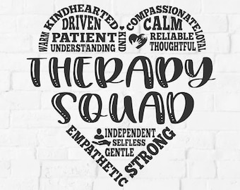 Therapy Squad Png - Etsy