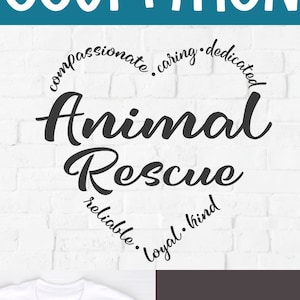 Animal Rescue Svg, Adopt Svg, Foster Svg, Rescue Svg, Humane Shelter ...