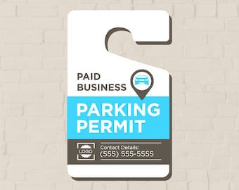 5 Parking Pass Hanger for Vehicle Free Ship Vertical - Etsy