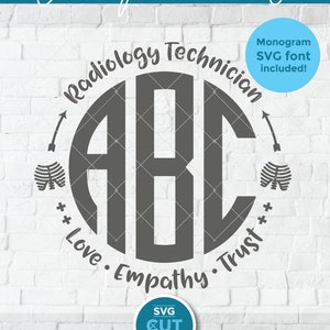 Radiology Technician Svg, Radiologic Technologist Svg, Xray Tech Svg ...