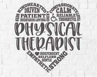 Physical Therapy Svg | Etsy